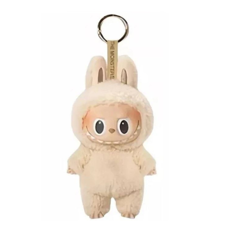 Newest LABUBU Mart Plush Doll Keychain Keyring Cute Cartoon - Soy Milk ...