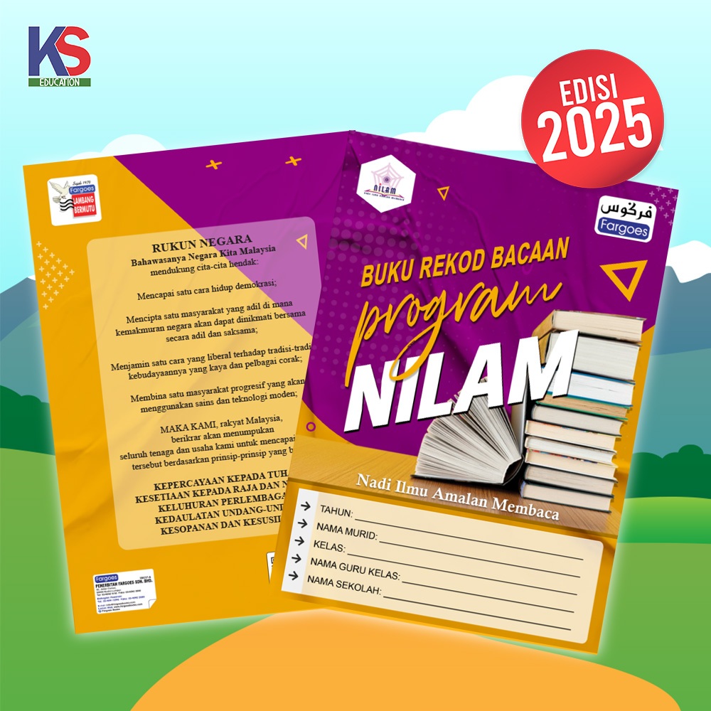 BUKU REKOD PROGRAM NILAM | Shopee Malaysia