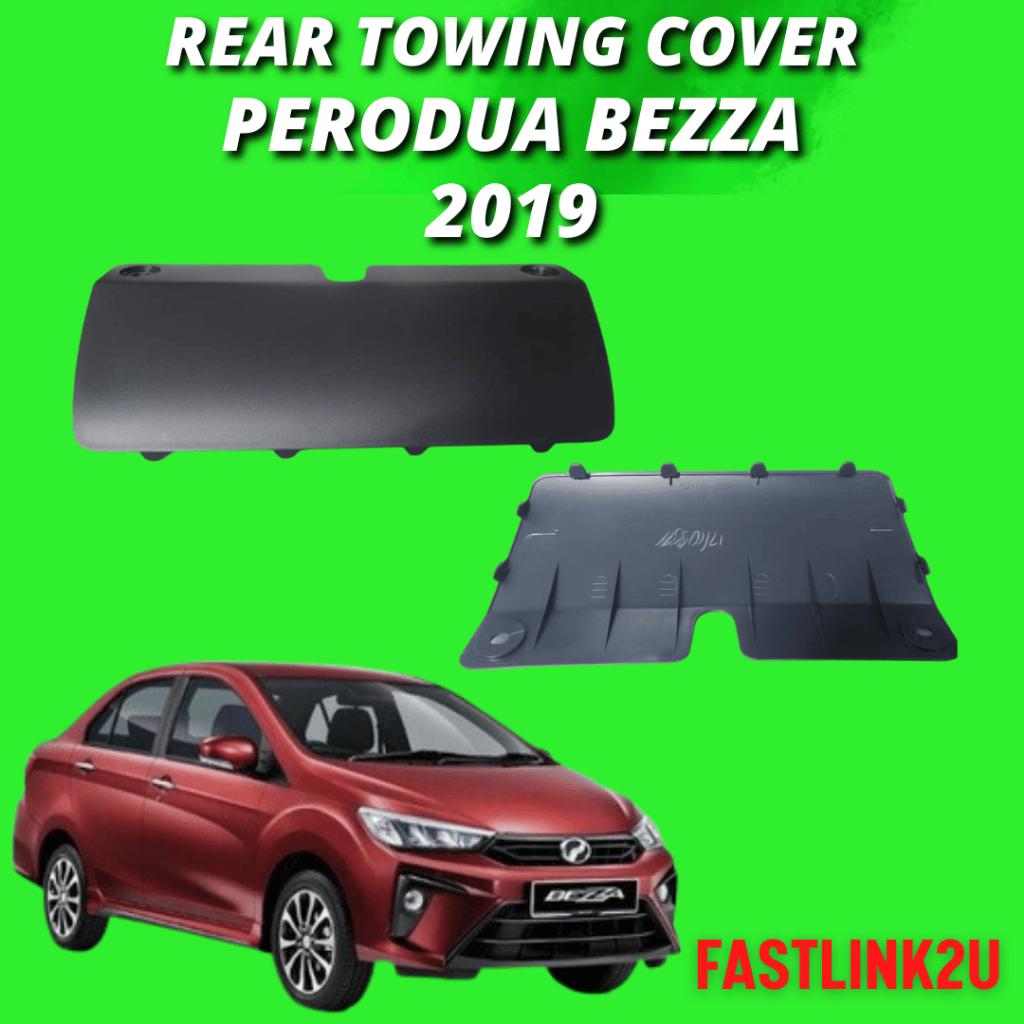 Fastlink Original Perodua Bezza Rear Towing Cover Black 100% New High ...