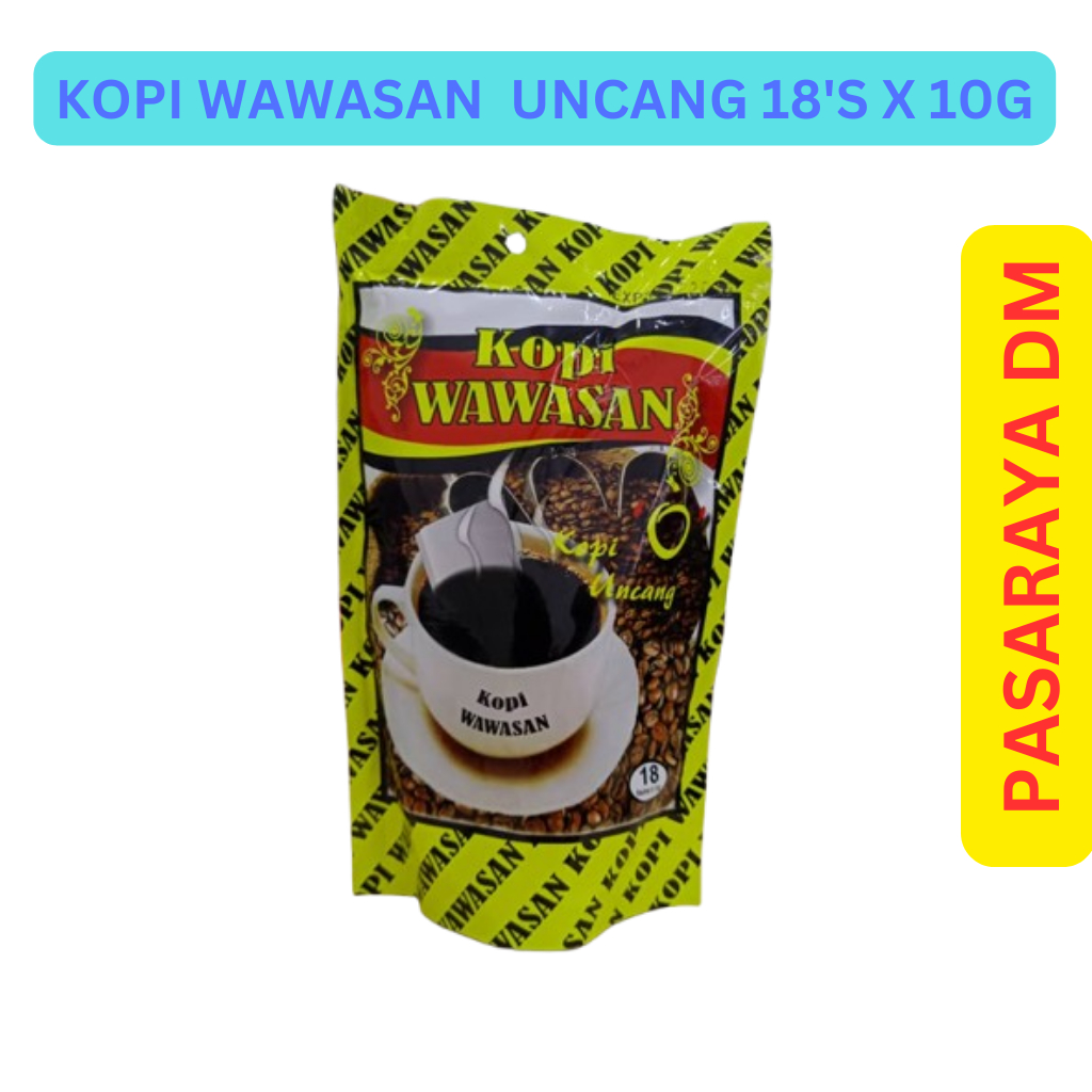 Kopi Wawasan Uncang 18s x 10g (KOPI WAWASAN UNCANG 18S X 10G) | Shopee ...