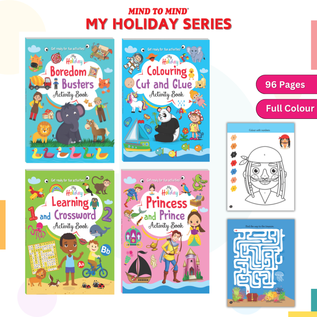 My Holiday Series Activity Book For Children | Get Ready For Fun ...