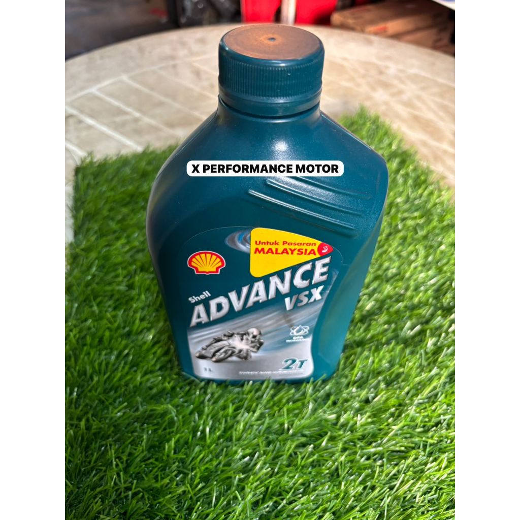 SHELL VSX ADVANCE 2T 100% ORIGINAL 1 LITRE | Shopee Malaysia