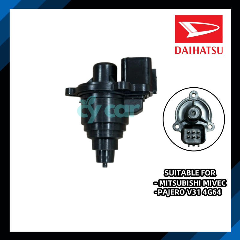 MITSUBISHI MIVEC PAJERO V31 4G64 IDLE SPEED CONTROL VALVE (6 PIN ...