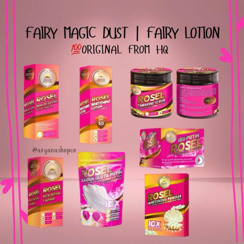 [READY STOCK] ORIGINAL 100% FROM HQ ROSEL WHITENING BODY CARE |ROSEL ...