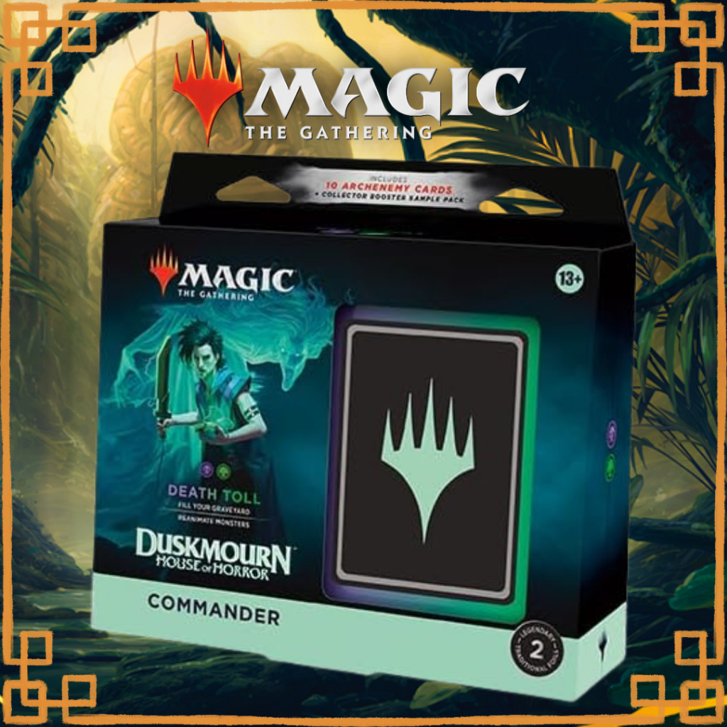 【New】Magic: The Gathering Duskmourn: The House of Horror Commander Deck ...