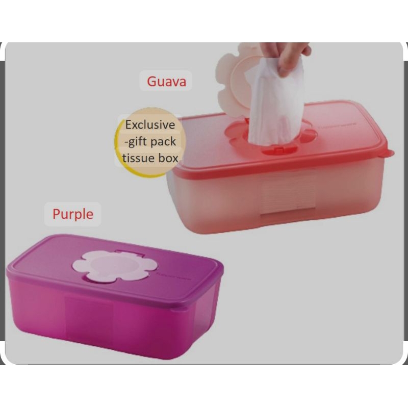 TUPPERWARE TISSUE BOX 1.7L | Shopee Malaysia