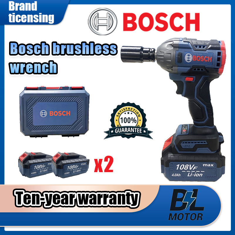 Bosch 108VF Cordless Brushless Impact Wrench High Torque Cordless ...