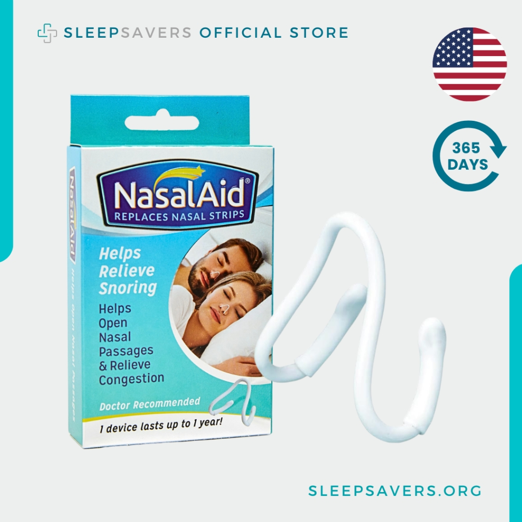 🇺🇸 USA NasalAid Nasal Dilator | Anti Snoring Sleep Aid Nose Clip Alat ...