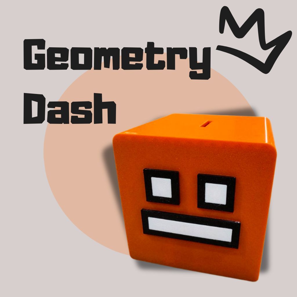 Piggy Bank Geometry Dash | Tabung Geometry Dash | Shopee Malaysia