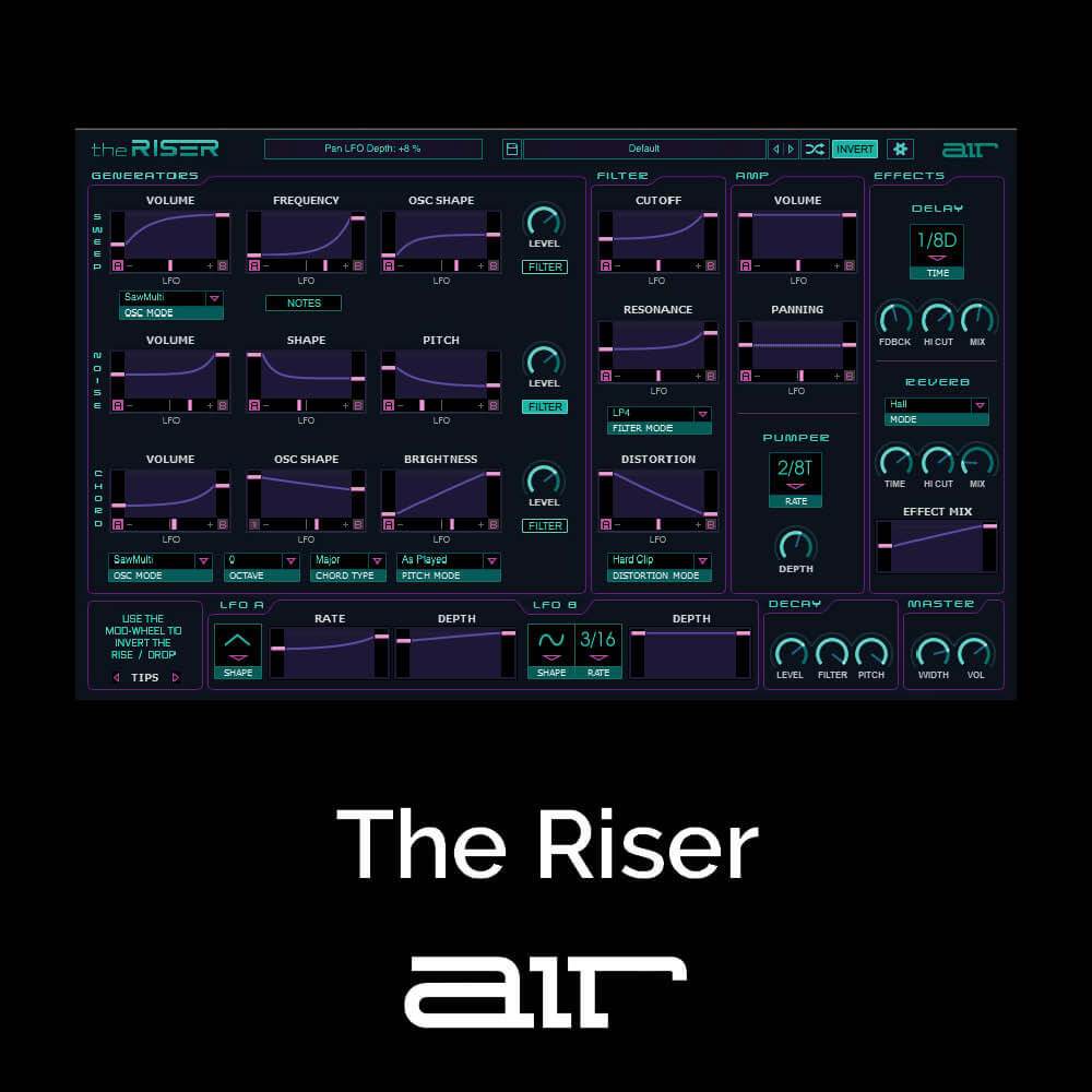 AIR Music Technology - The RISER 1.0.7 VSTi, AAX x86 x64 For Window ...