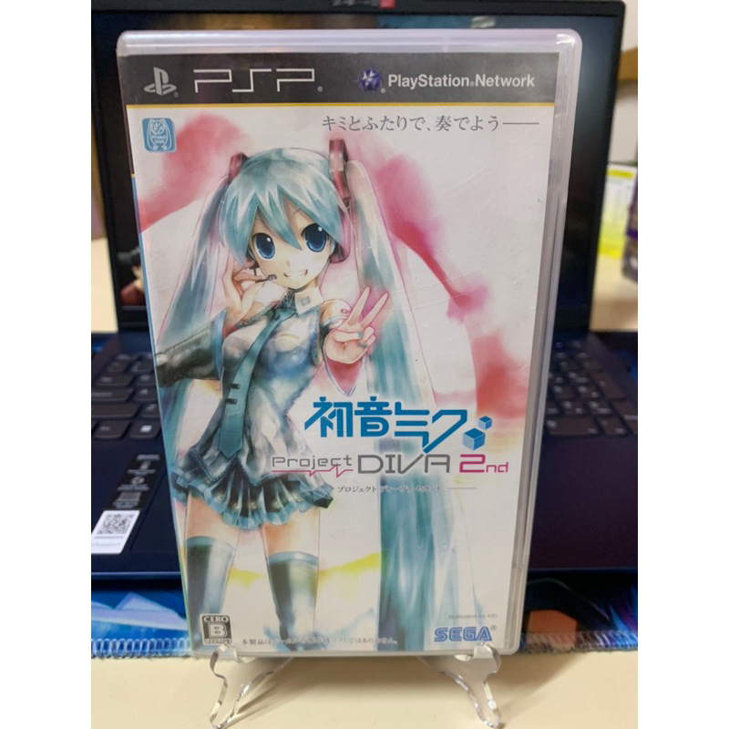 HATSUNE MIKU PROJECT DIVA 2ND SONY PLAYSTATION PORTABLE (PSP) JAPAN ...