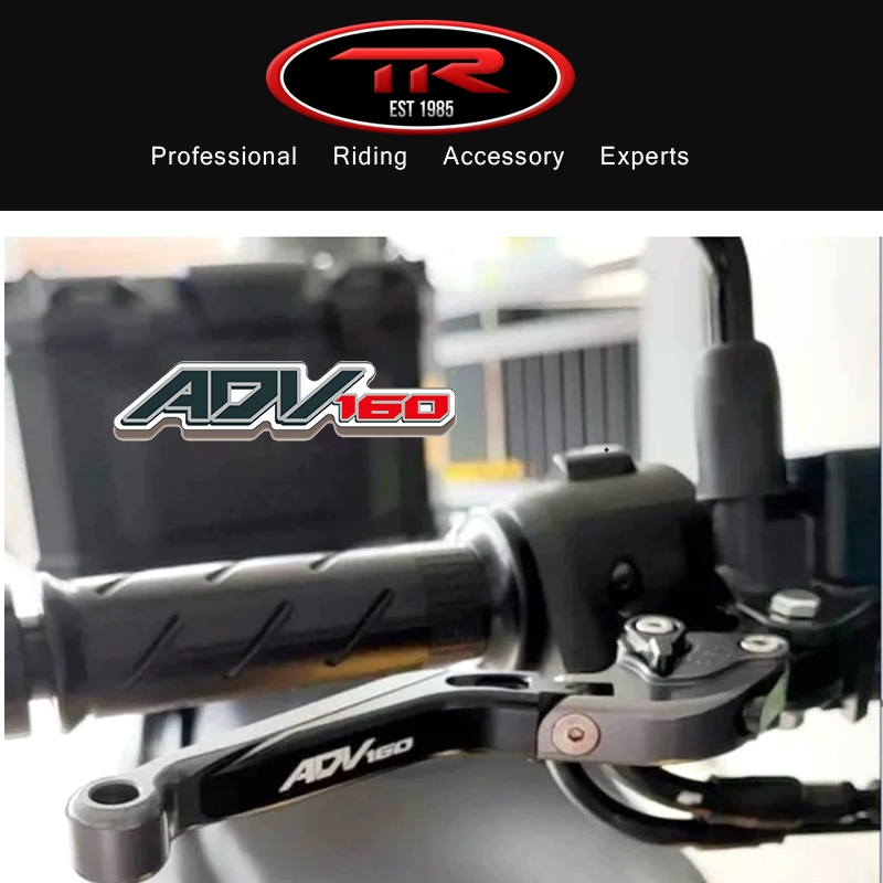 2PCS Aolly Adjustable Brake Clutch Lever Set for Honda ADV 160 6-stage ...