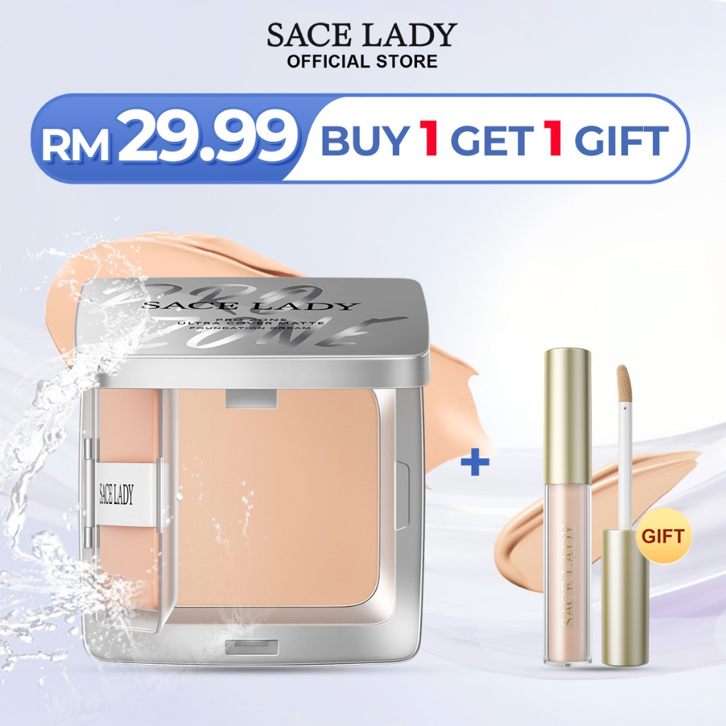 SACE LADY Ultra Cover Matte Foundation Cream Lasting Waterproof Full ...