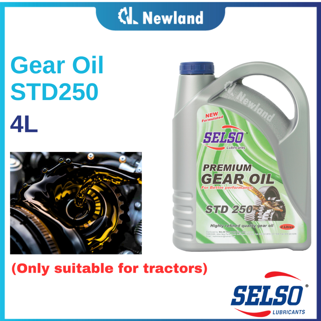 SELSO Gear Oil 250 Premium STD (4L) | Shopee Malaysia