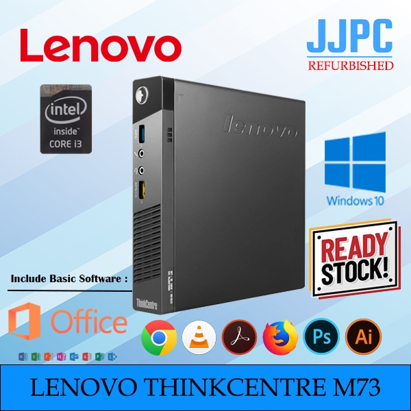 Lenovo M73 And M83 Tiny Thinkcentre Pc Desktop I3 4130t 8gb 16gb Ram