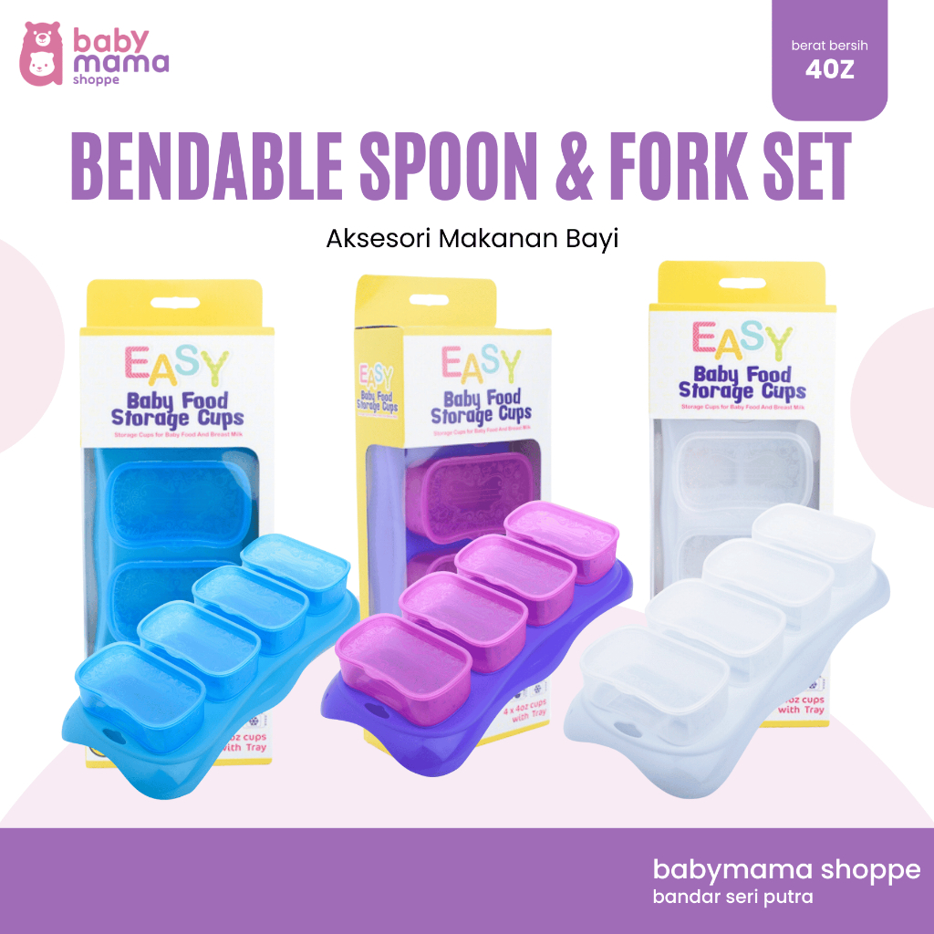 AUTUMNZ | AKSESORI MAKANAN BAYI | STORAGE CUPS | EASY BREASTMILK & BABY ...