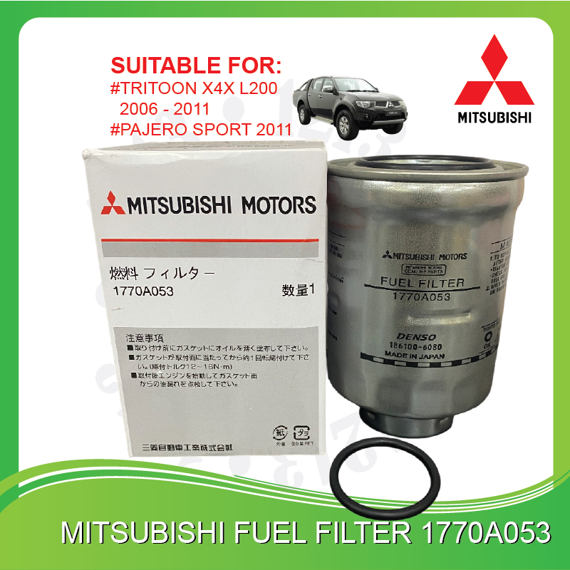 ORIGINAL MITSUBISHI 1770A053 FUEL FILTER TRITON 4X4 L200 2006-2011 ...
