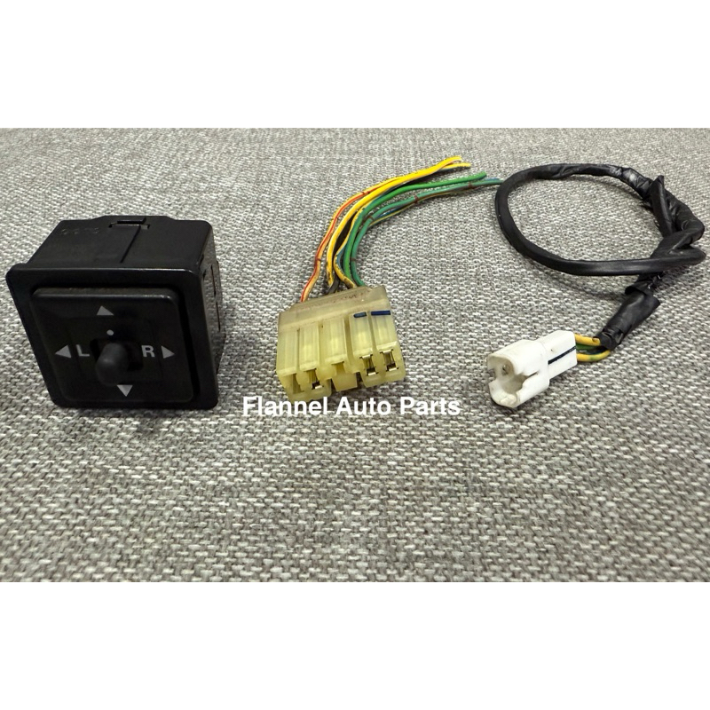 Proton C98/C99/Wira/Satria/Putra/GTi, Side Mirror Auto 3 wire. | Shopee ...