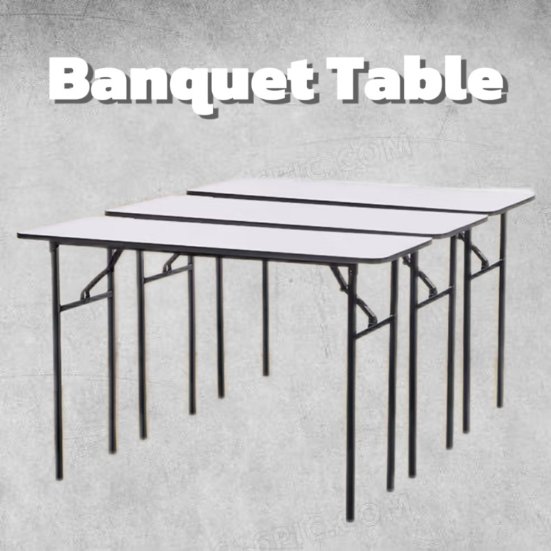 【Ready Stock】 VL Foldable Table / Banquet Table / Meja Lipat / Meja ...
