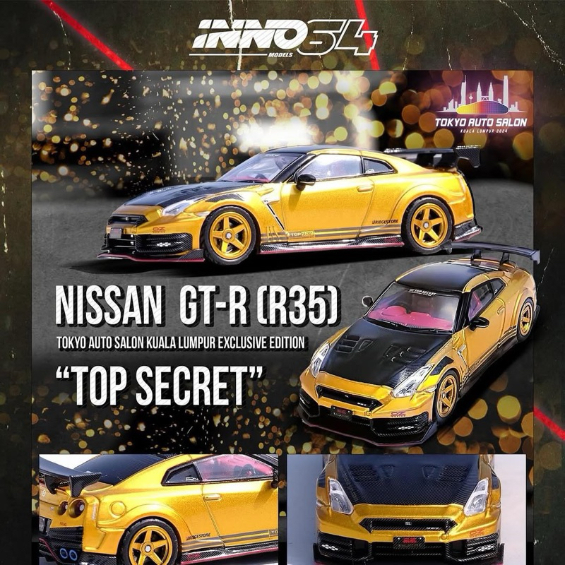 NISSAN GT-R (R35) NISMO TUNED BY “TOP SECRET” TASKL 2024 EXCLUSIVE ...