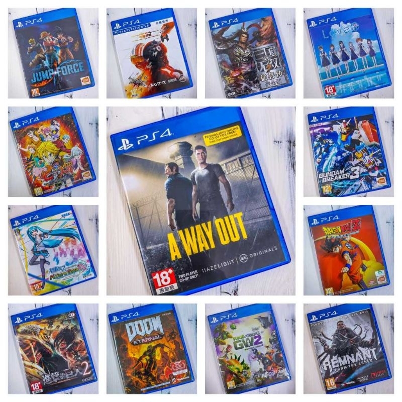 Cheaper PS4 GAMES (USED)【Ready Stock】 | Shopee Malaysia