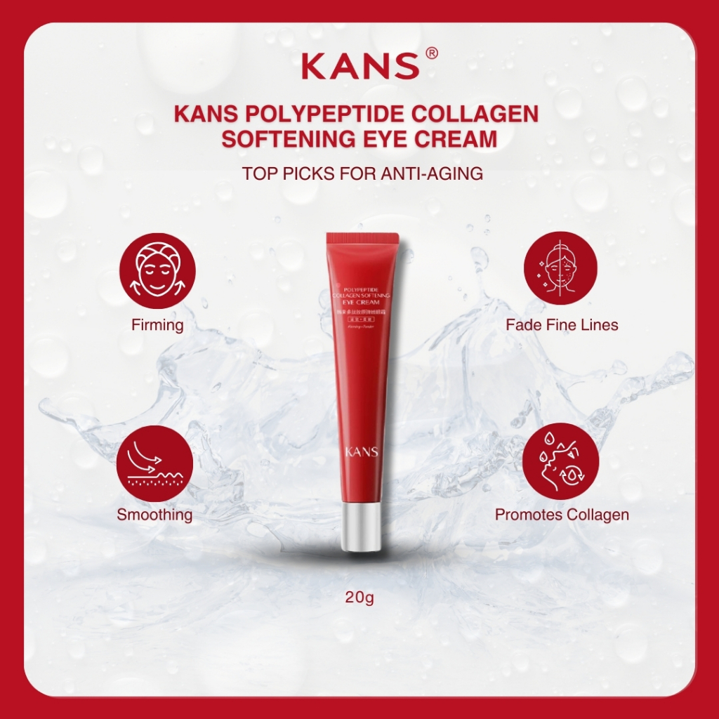 KANS Polypeptide Collagen Softening Eye Cream (20g) | Shopee Malaysia