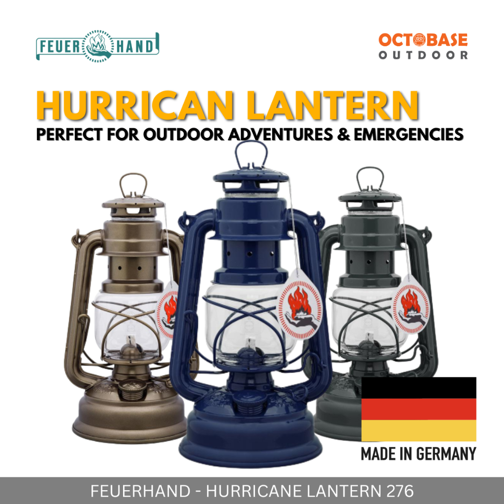 FEUERHAND - HURRICANE LANTERN 276 FROM GERMANY KEROSENE LAMP FOR ...