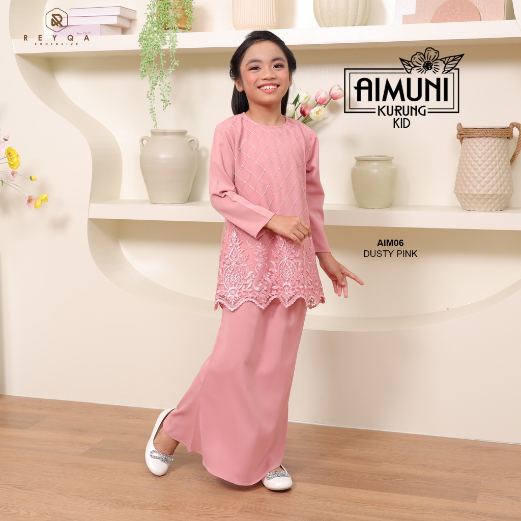 AIMUNI KURUNG KIDS | SEDONDON MAK ANAK | Shopee Malaysia