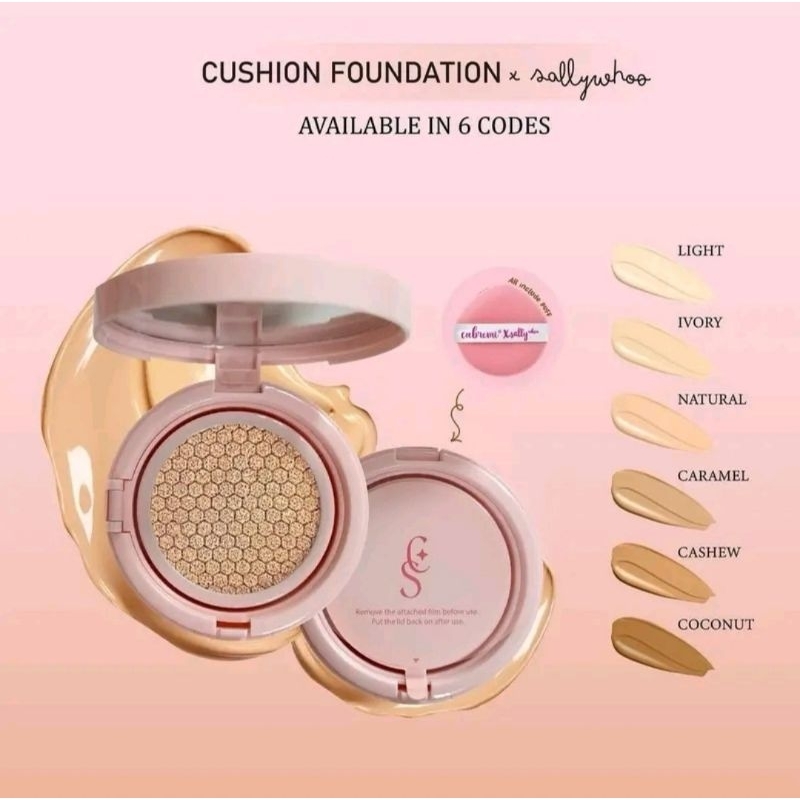 Cubremi x Sally Cushion Foundation (code cashew) | Shopee Malaysia