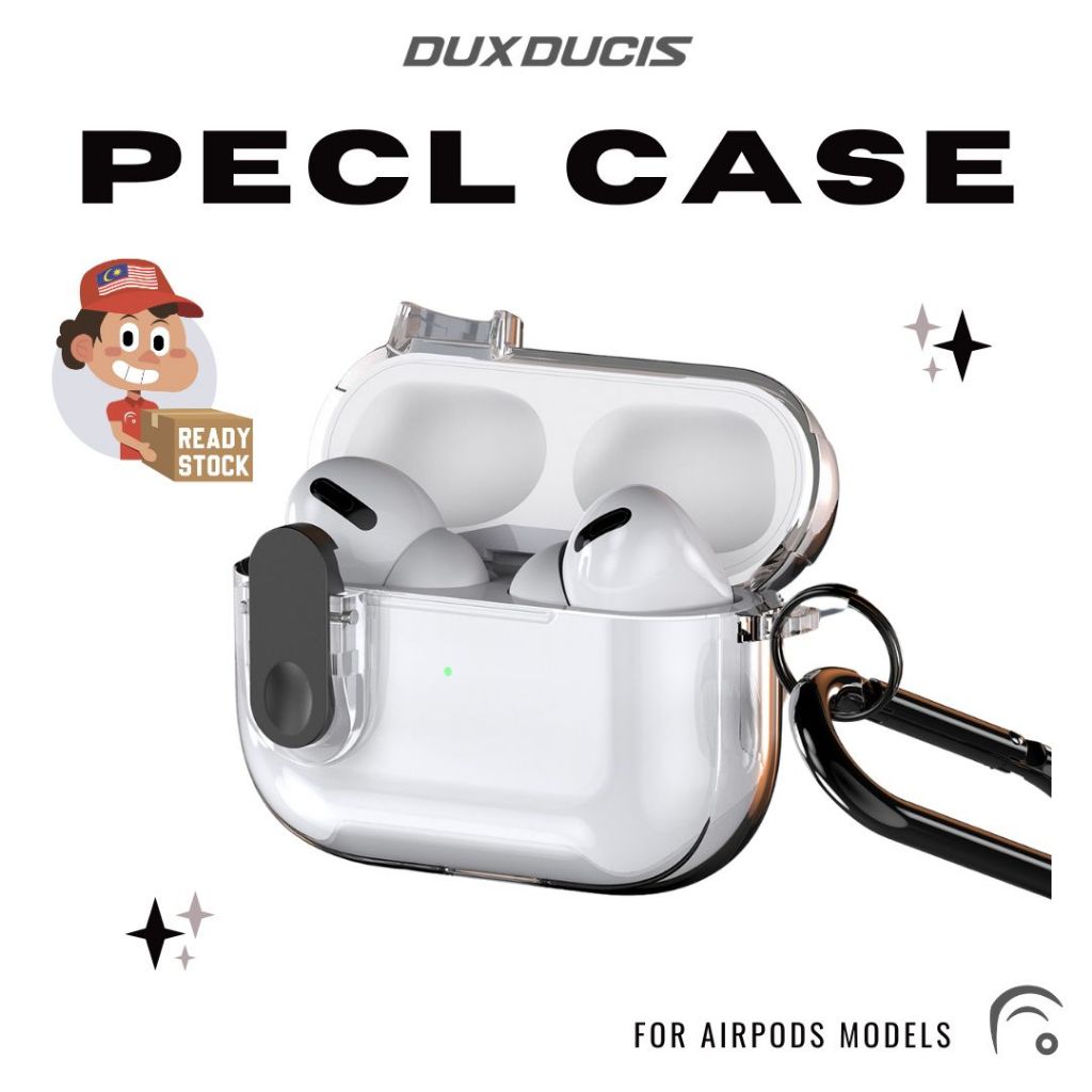 DUX PECL Series Earbuds Case for Airpods 1 2 3 4 Airpods Pro / Pro 2 ...