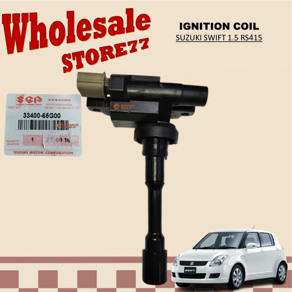 Suzuki Swift 1.5 RS415 Coil Ignition Ignition Plug Coil 33400-65G00 ...