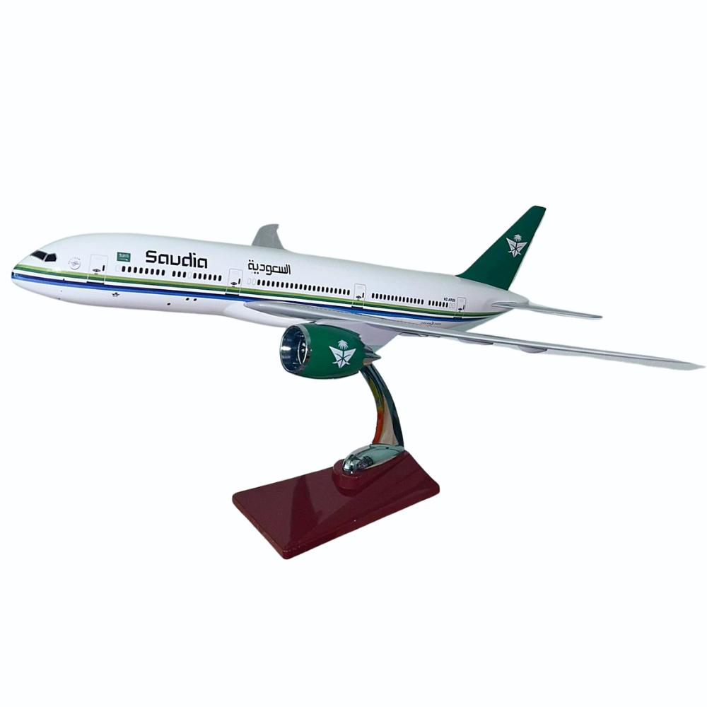 45cm Saudi Arabia Boeing B787 Metal Aircraft Replica Diecast ...