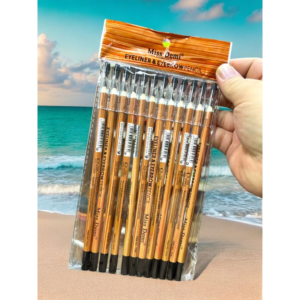 Miss Demi Black/Dark brown Makeup Eyebrow Pencil Sharpener Eyebrow ...