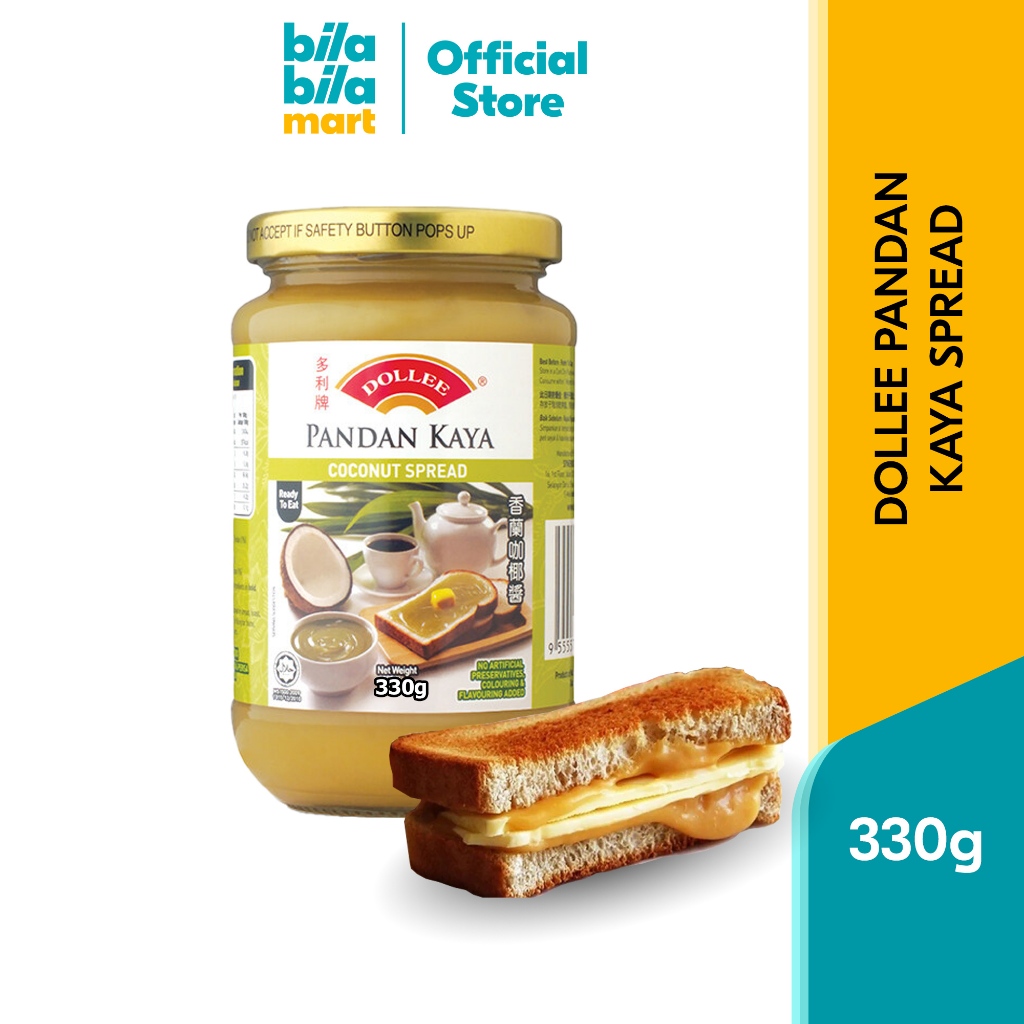 Dollee Pandan Kaya (Coconut Spread) Traditional Kaya, Pandan Kaya 330g 椰子酱 | Shopee Malaysia