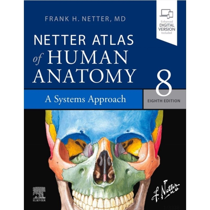 -1118- Netter Atlas of Human Anatomy 8th edition A Systems Approach ...