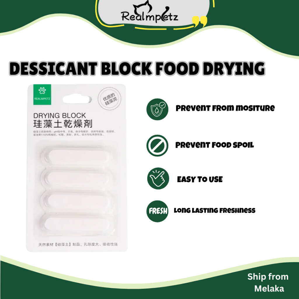 Realmpetz Food Grade Silica Gel Desiccant Oxygen Absorber Mould ...