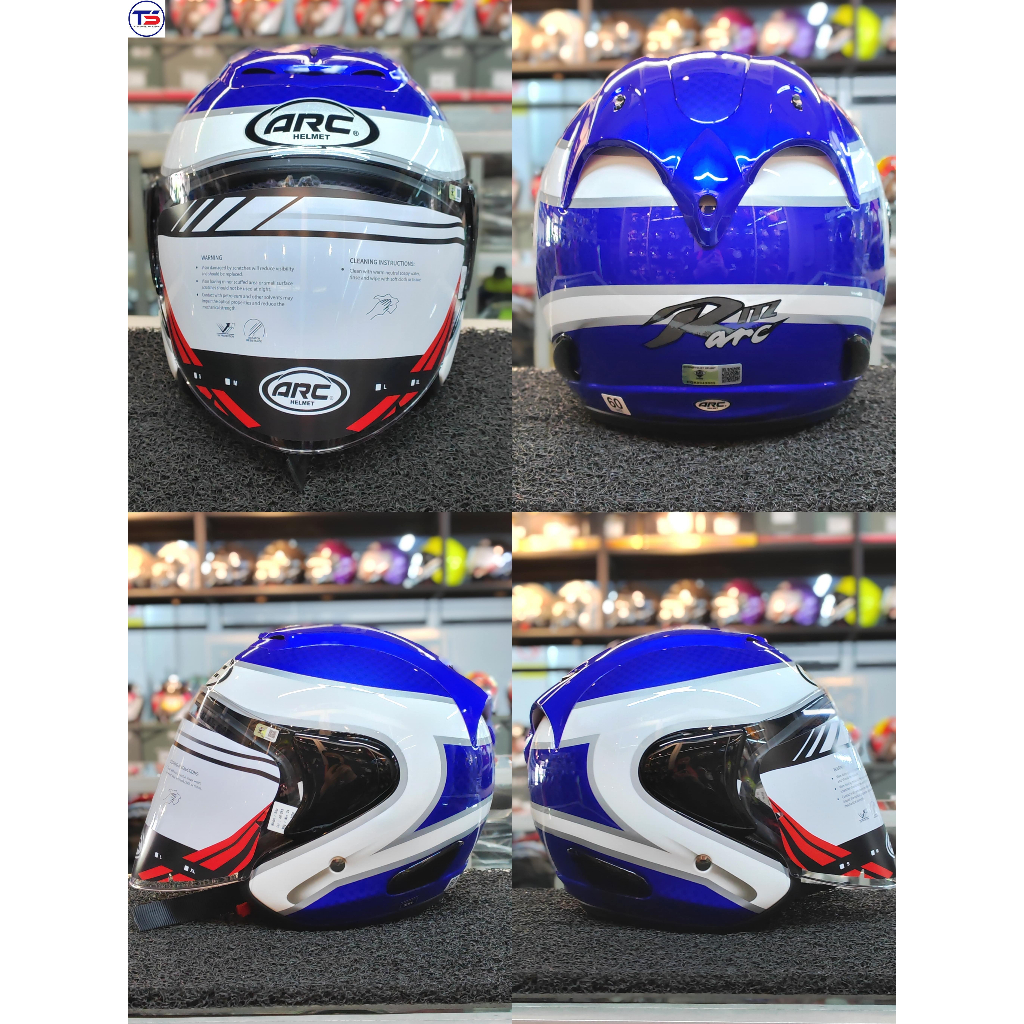HELMET ARC RITZ X-SERIES SPEED X | Shopee Malaysia