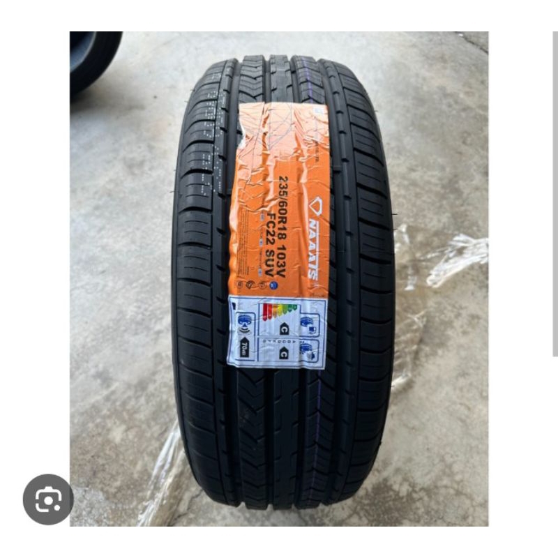 New tyre 235/60/18 naaats fc22 2024 year | Shopee Malaysia