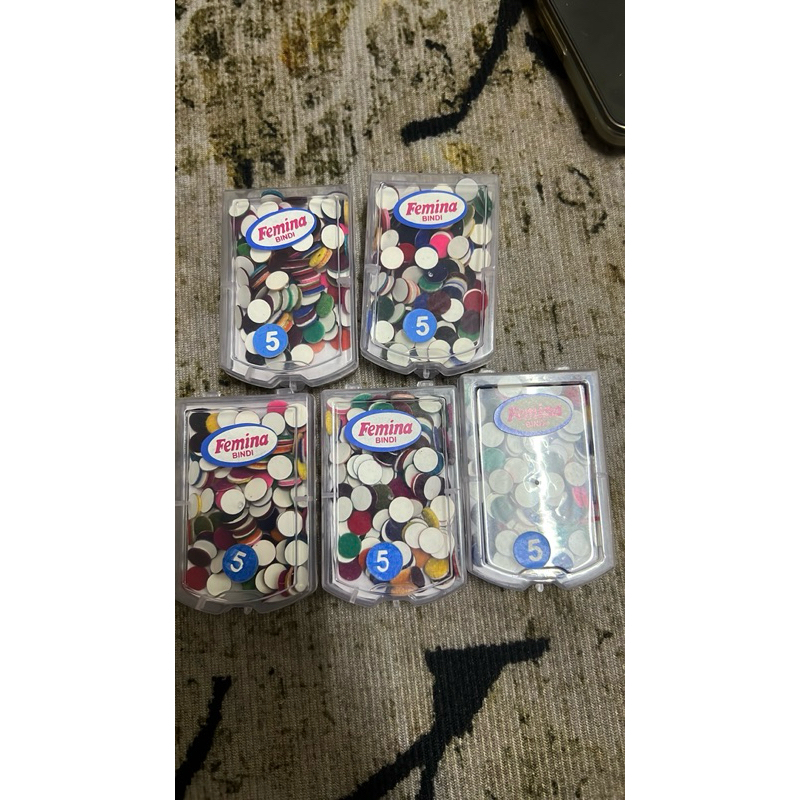 black/ red and colorful bindi ready stock | Shopee Malaysia