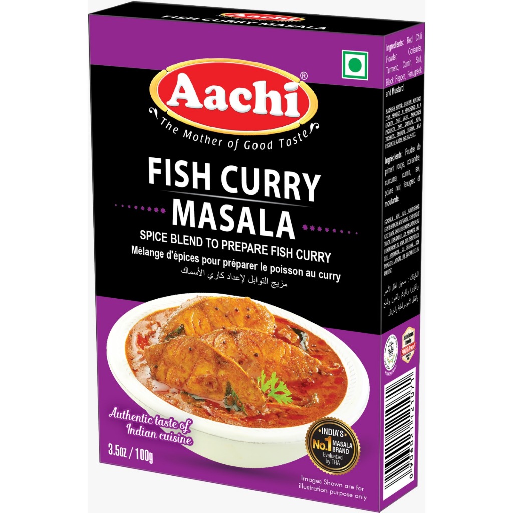 AACHI - FISH CURRY MASALA - 100GM | Shopee Malaysia