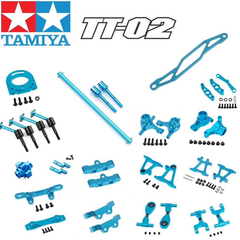 TAMIYA TT02 Metal Upgrade Parts | Shopee Malaysia