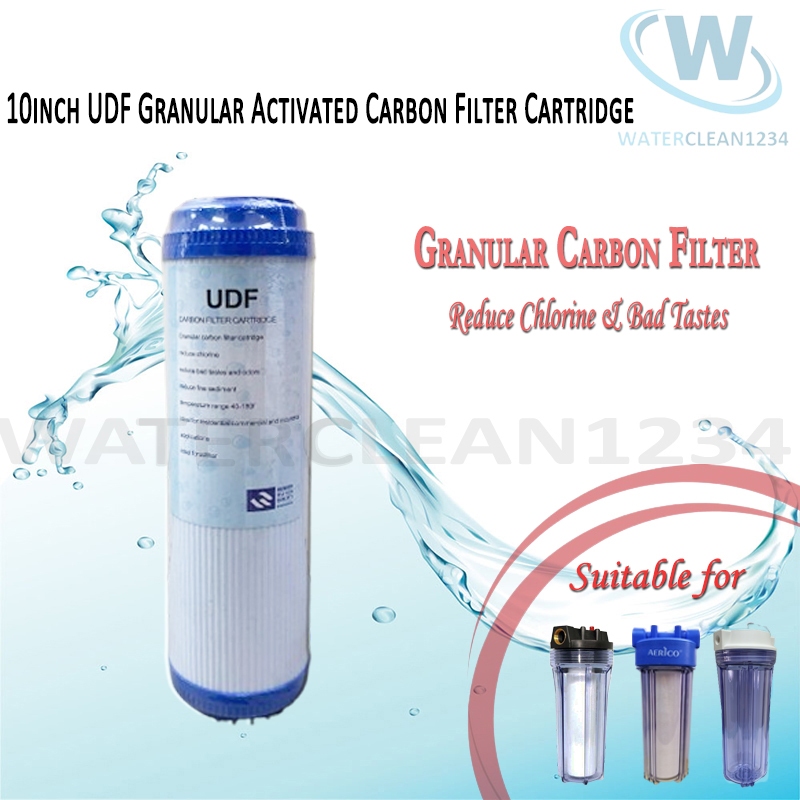 10inch UDF Granular Activated Carbon Filter Cartridge | Shopee Malaysia