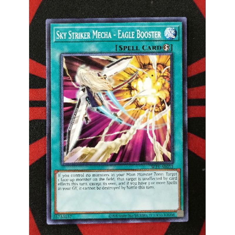 YUGIOH KONAMI SLF1-AE055 Sky Striker Mecha - Eagle Booster (Common) | Shopee Malaysia