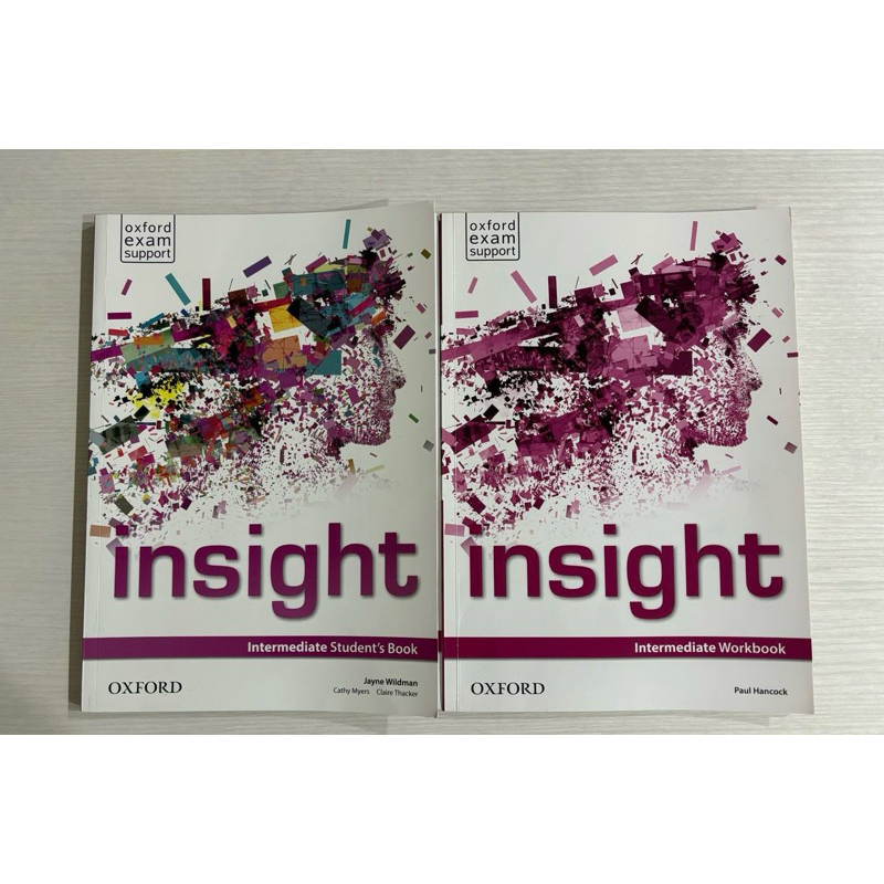 【USED】 Oxford Exam Support INSIGHT (Intermediate Student’s Workbook ...