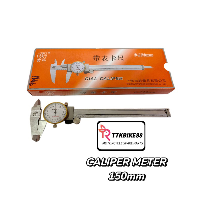 CALIPER METER 150mm VERNIER GAUGE RULER PENBARIS | Shopee Malaysia