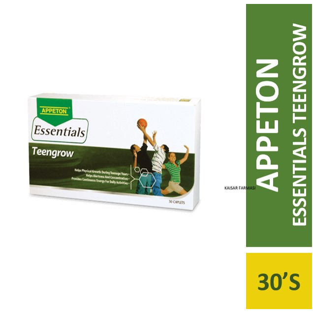 APPETON ESSENTIALS TEENGROW 30'S ( EXP 03/2025 ) | Shopee Malaysia
