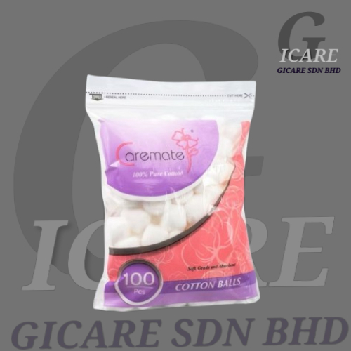 CAREMATE 100% PURE COTTON 1 PACK ( 100 'S ) | Shopee Malaysia