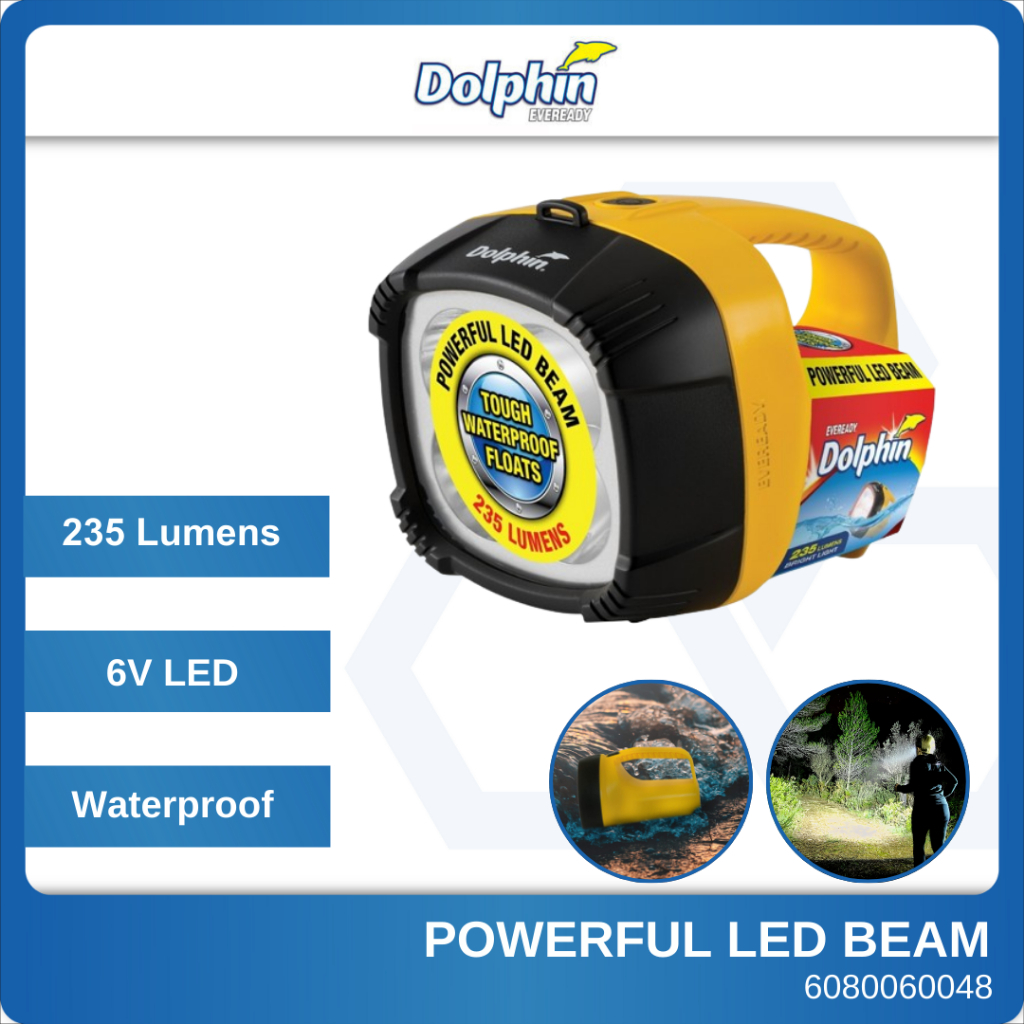 DOLLN6VWB LED Eveready Dolphin Waterproof Latern Flash Light Eveready ...