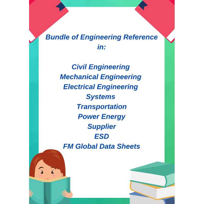Bundle of Engineering Reference in Civil Mechanical Electrical Systems ...
