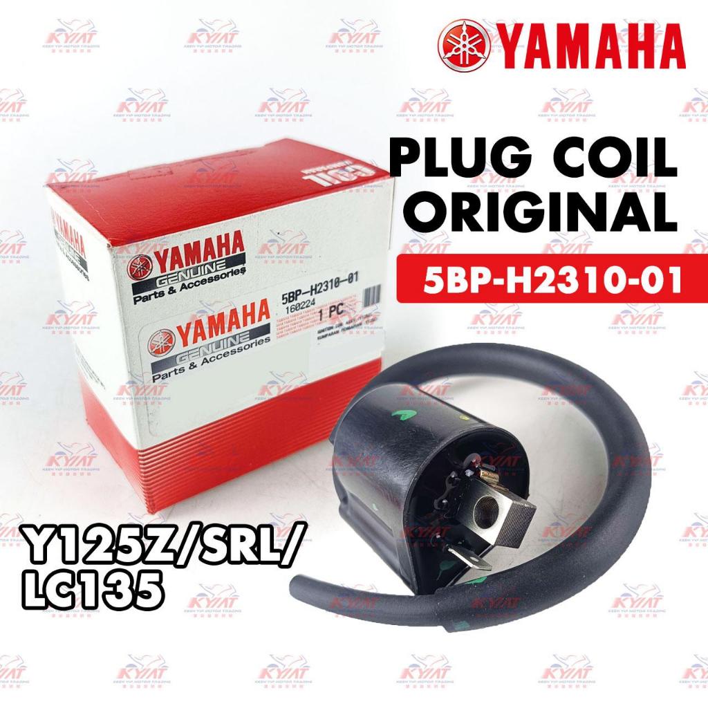 YAMAHA PLUG COIL 100% ORIGINAL Y125Z/SRL/LC135 (5BP-H2310-01) | Shopee ...